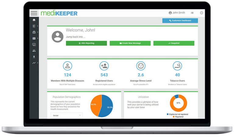 Highest Rated Wellness Portal With Health Risk Assessment | MediKeeper